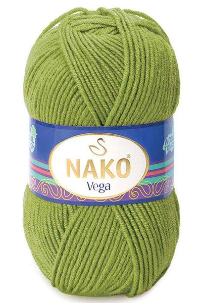 Nako Vega 10268 - Leaf Green – Yarn a Lot