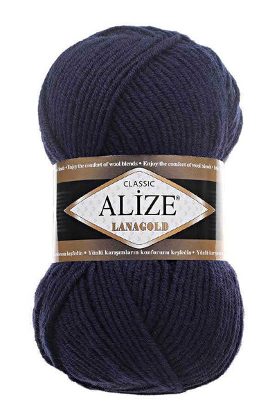 Alize Lanagold - Navy Blue – Yarn a Lot
