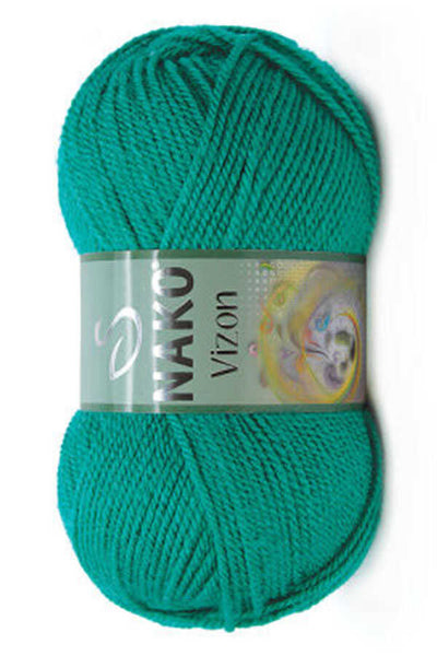 Nako Vizon 181 Ordek - Basi Green – Yarn a Lot